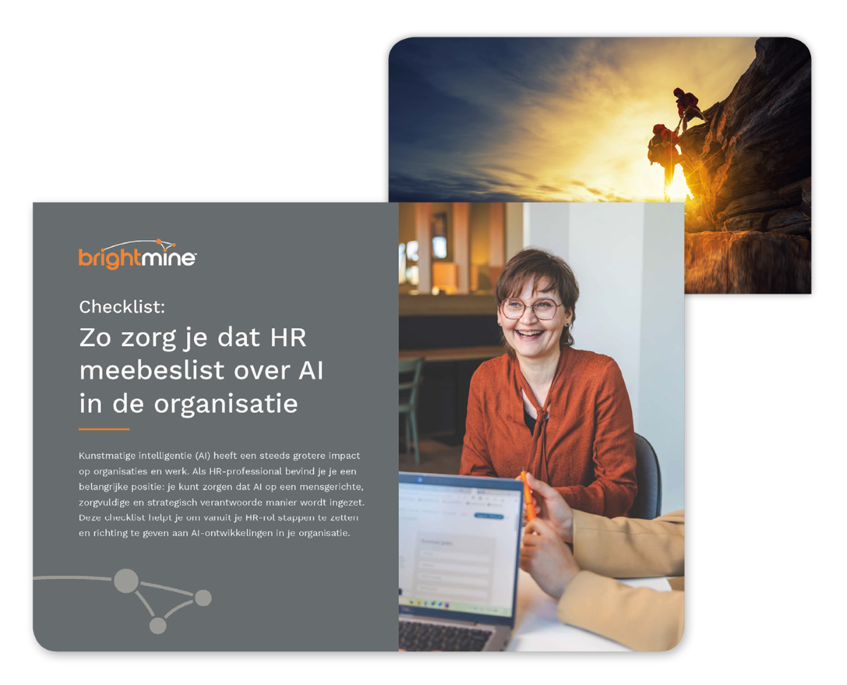 Checklist: Zo zorg je dat HR meebeslist over AI in de organisatie | Brightmine